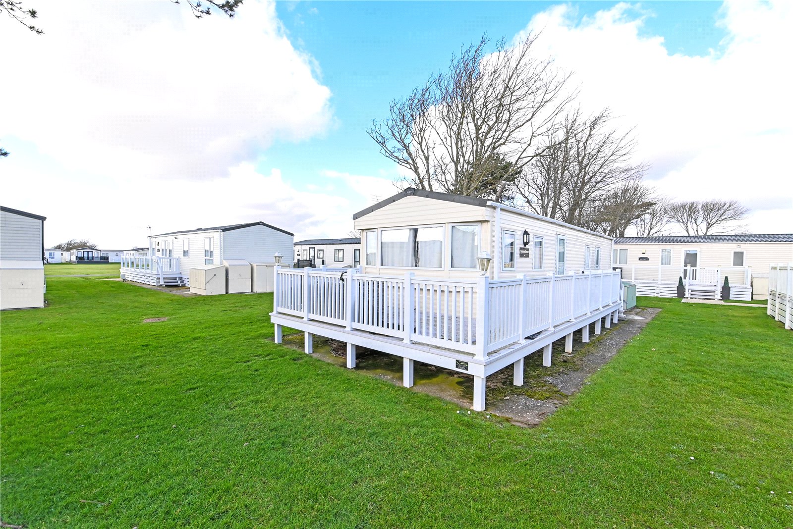 Chewton Sound, Hoburne Naish Holiday Park, Barton On Sea, Hampshire ...